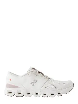 On Cloud X 4 Recycled-mesh Sneakers - Neutrals