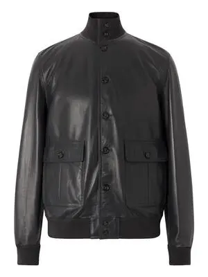 VALSTAR Valstarino Nappa Leather Jacket - Black