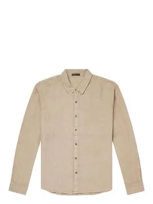 JAMES PERSE James Perse - Linen Canvas Shirt - Men - Neutrals - 1 Neutrals