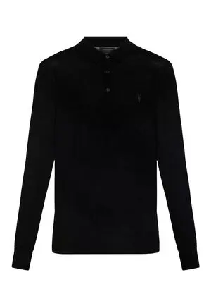 ALLSAINTS Mode Polo Shirt - Black