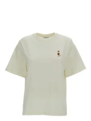 Maison Kitsuné Cotton T-shirt - Beige