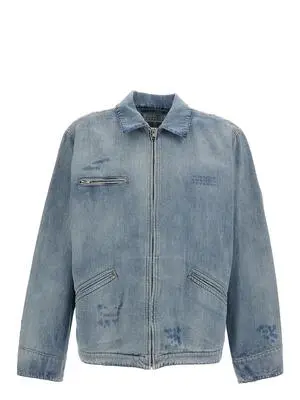 MAISON MARGIELA Denim Jacket - Azzurro