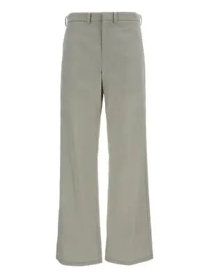 RIER Cotton Trousers - Grey