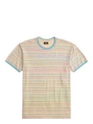 Ralph Lauren Geometric-pattern T-shirt - Neutrals