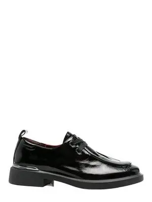 LINDA BAUMANN Lace-up Derby Shoes - Black