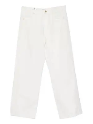 Max Mara Straight-leg Trousers - White