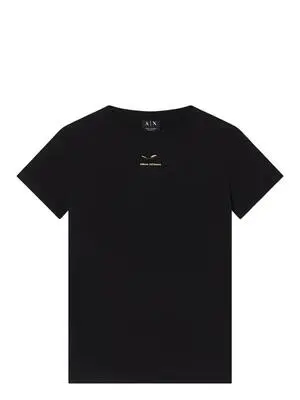 Armani Exchange Round-neck T-shirt - Black