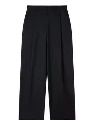 Paul Smith Pleated Tailored Trousers - Blue