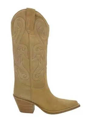 Paris Texas Suede Boots - Brown