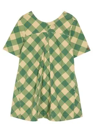 DAMSON MADDER Bridget Reversible Cotton Mini Dress - Multicoloured