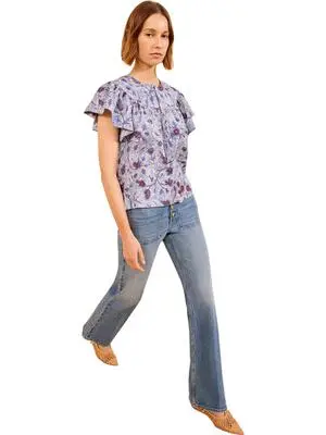 Ulla Johnson Perline Cotton Blouse - Gardenia