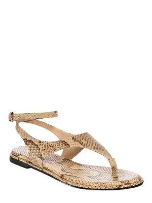 STUART WEITZMAN Marley Leather Sandals - Adobe