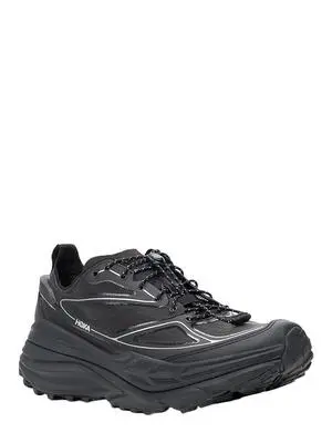 HOKA® Stinson Trail Sneakers - Black/silver