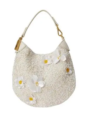 Polo Ralph Lauren Polo Id Floral Beaded Pouch - Frosting
