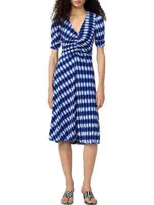 Diane Von Furstenberg Koren Reversible Dress - Bay Leaf B