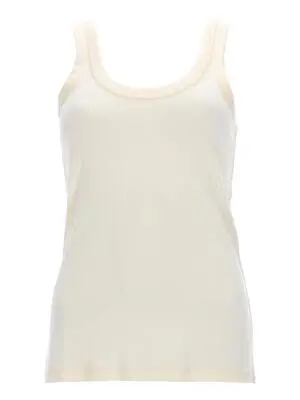 LEMAIRE Cotton Tank Top - Ivory