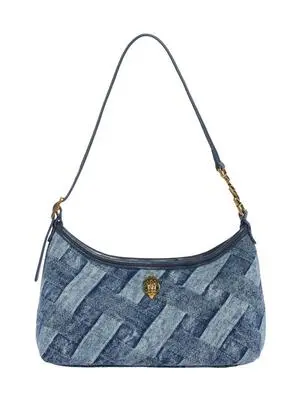 Kurt Geiger Denim Shoulder Bag - Navy