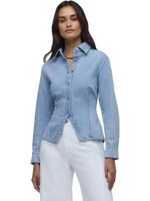 Hudson Jeans Button-up Long Sleeve - Pools