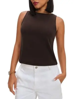 REFORMATION Pears Knit Tank - Mole