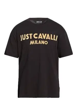 Just Cavalli T-shirt Size Cotton - Black