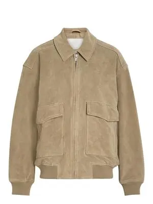 Citizens Of Humanity Vivienne Suede Jacket - Beige