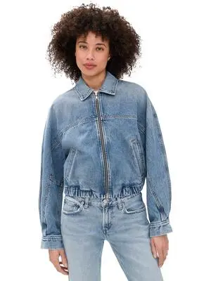 AGOLDE Dixon Cocoon Bomber Jacket - Outbreak