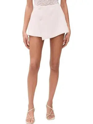 Good American Luxe Suiting Skort - Soft Shell