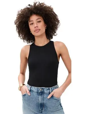 FAVORITE DAUGHTER Thong Bodysuit - Black