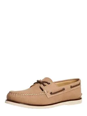 Sperry Gold Cup Authentic Original 2-eye Nubuck Boat - Beige