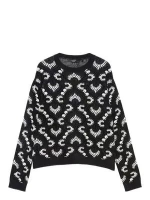Max Mara Patterned Sweater - Blue