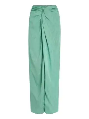 BLAZÉ MILANO Twisted Skirt - Blue