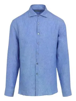 Canali Buttoned Shirt - Blue