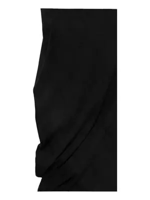 Calvin Klein Ribbed Sleeveless Midi Dress - Black