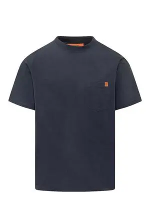 UNIVERSAL OVERALL Pocket T-shirt - Blue