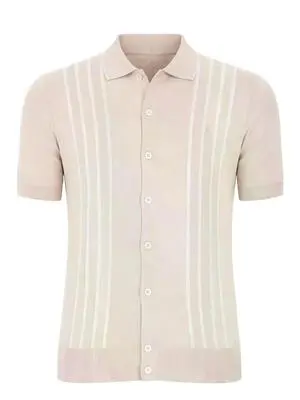 GRAN SASSO Vertical-stripe Shirt - Pink