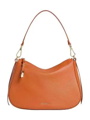 COCCINELLE Nory Small Leather Shoulder Bag - Orange
