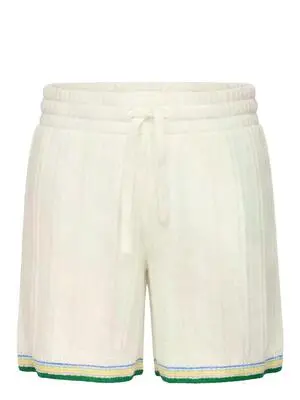 CASABLANCA Drawstring Stripe Track Shorts