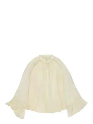 FORTELA Ambre Silk Blouse - Neutrals