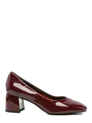 LINDA BAUMANN Square-toe Pumps - Red