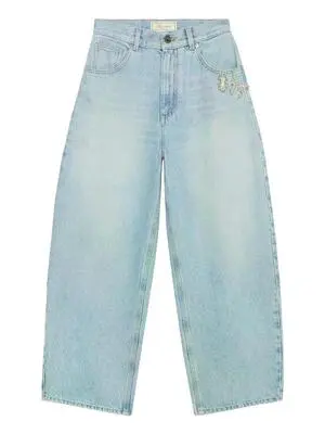 Blumarine Belt-loops Jeans - Blue