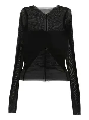 Rick Owens Long-sleeve Top - Black