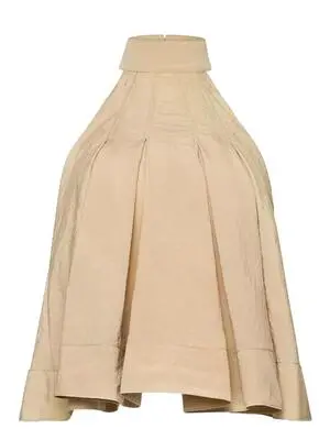 Cinq À Sept Jagger Halterneck Top Neutrals