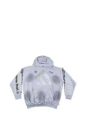 HELLSTAR Anthony Edwards Graphic Hoodie - Grey