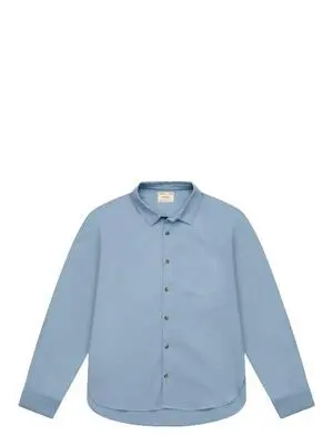 CALIFORNIA INCLINE Oversized Button-down Shirt - Heritage Blue
