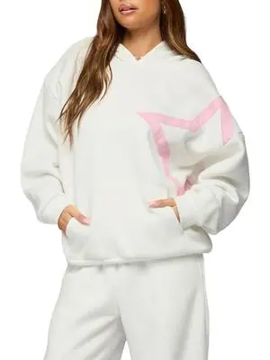 EDIKTED Oversized Hoodie - White