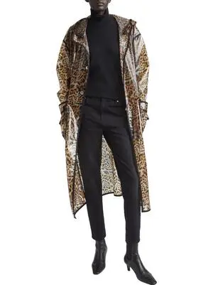 STAND STUDIO True Print Raincoat - Leopard