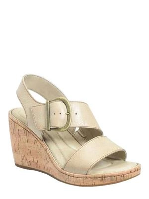 BØRN Sapphire Platform Slingback Sandal - Grey