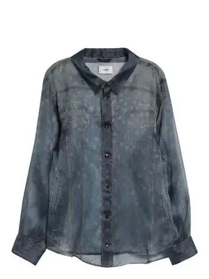 HAIKURE Maya Trompe L'oeil Organza Shirt - Silk