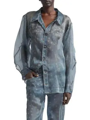 HAIKURE Maya Trompe L'oeil Organza Shirt - Silk