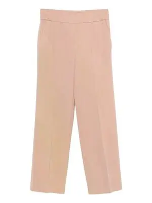 MARCCAIN Elasticated-waistband Trousers - Neutrals